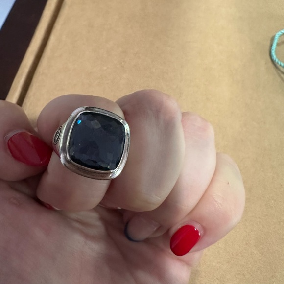 David Yurman | Jewelry | David Yurman Sterling Silver Ring With Large ...